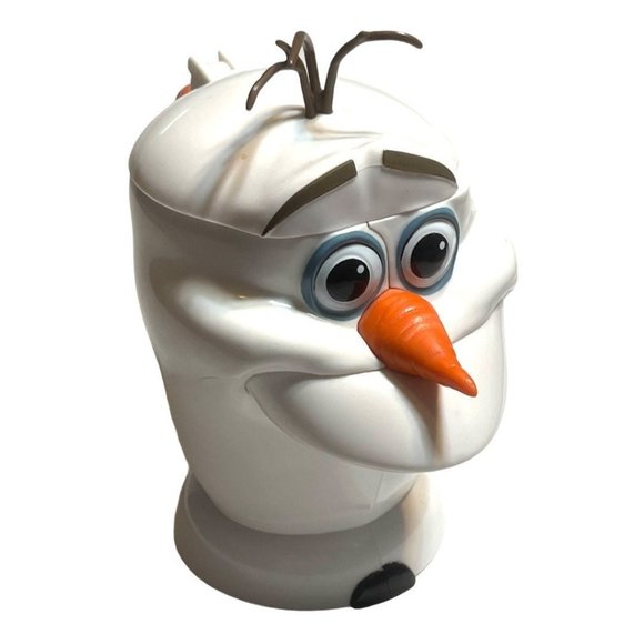 Disney | Dining | Disney Olaf Snowman Cup With Flip Up Lid Disney On ...